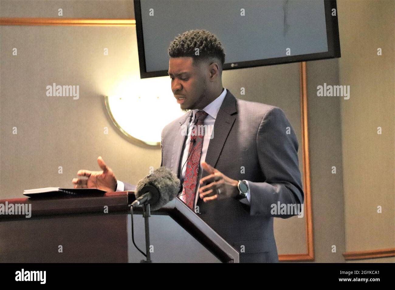 Rev. Everett Mitchell, who besides being a pastor is also a juvenile ...
