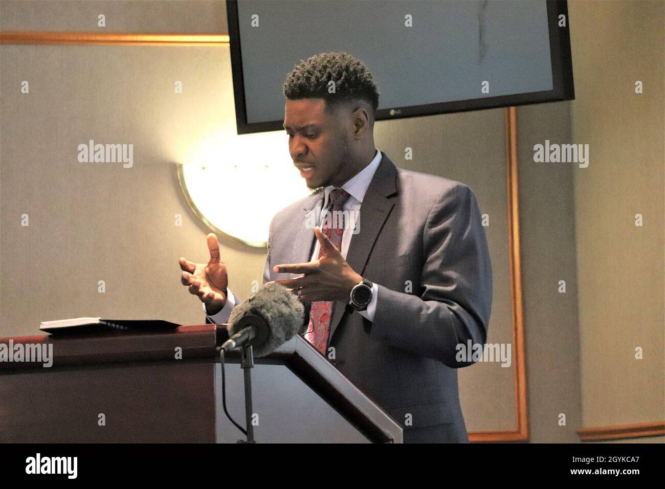 Rev. Everett Mitchell, who besides being a pastor is also a juvenile ...