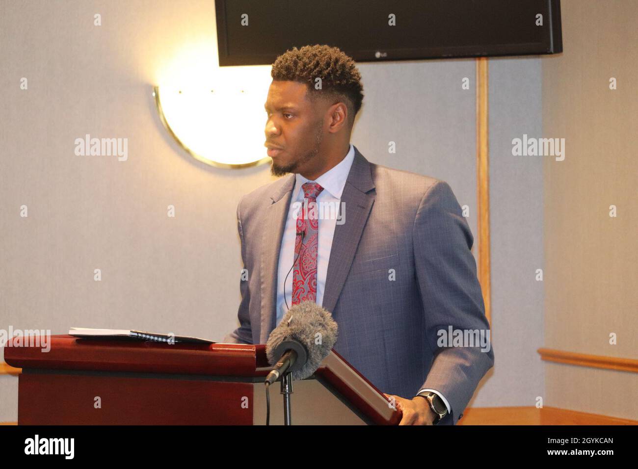 Rev. Everett Mitchell, who besides being a pastor is also a juvenile ...