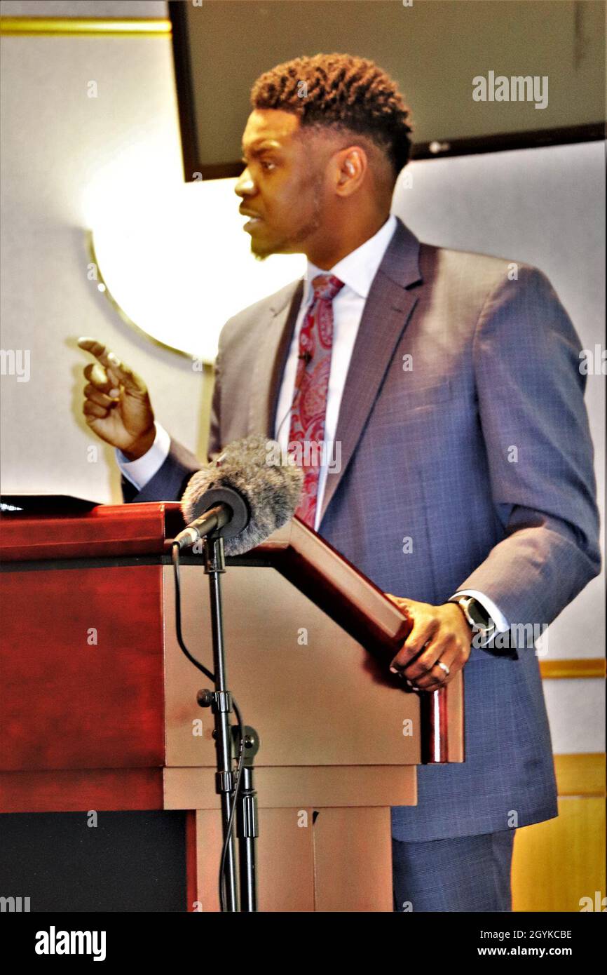 Rev. Everett Mitchell, who besides being a pastor is also a juvenile ...