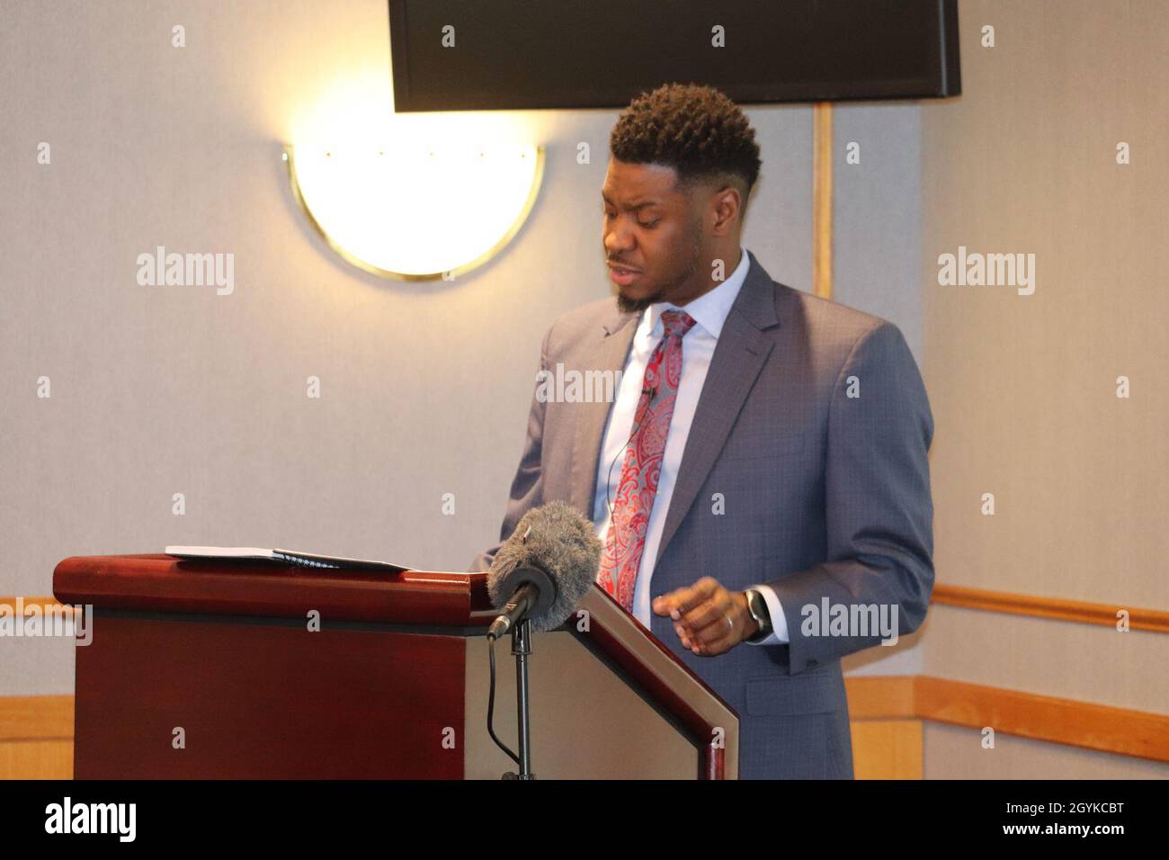 Rev. Everett Mitchell, who besides being a pastor is also a juvenile ...
