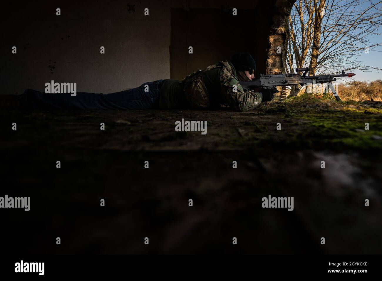 U.S. Air Force Airman First Class Justin LeClear, 86th Security Forces ...