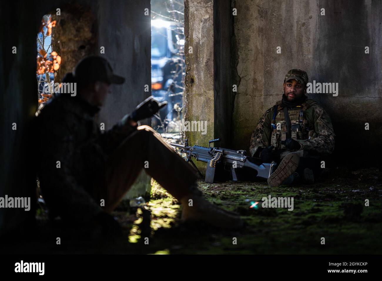 U.S. Air Force Senior Airman Cornelis Mol, 86th Security Forces ...