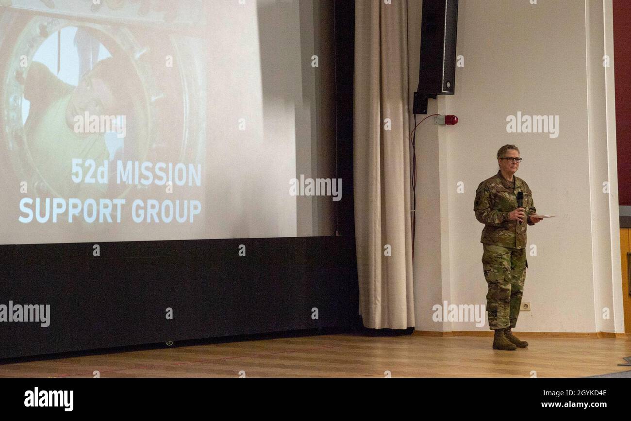 U.S. Air Force Chief Master Sgt. Stephanie Cates, 52nd Fighter Wing ...