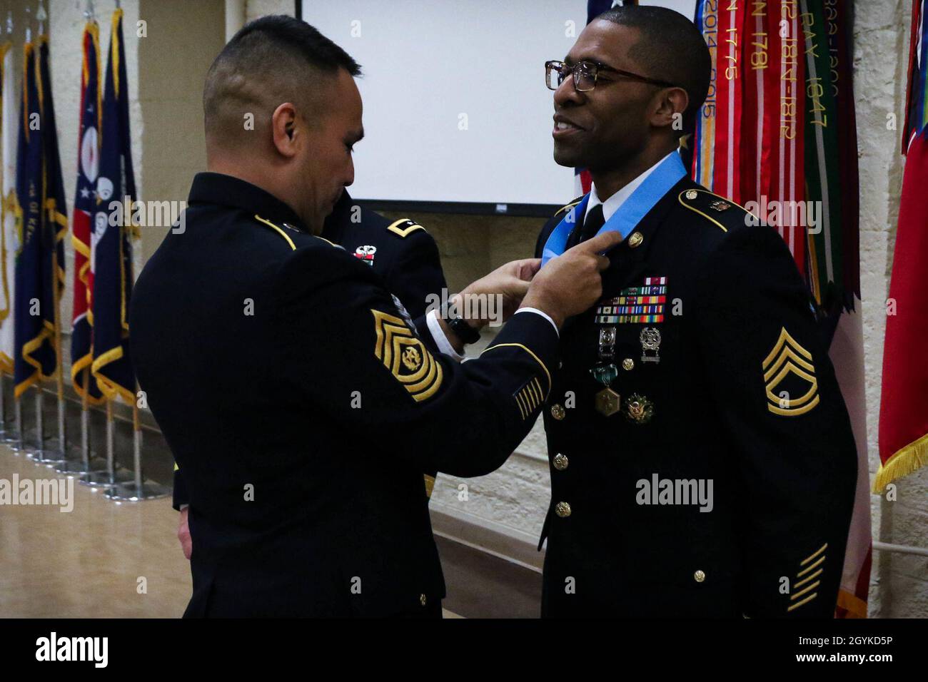 Sgt. 1st Class Charles L. Miller II, Operations Noncommissioned Officer ...