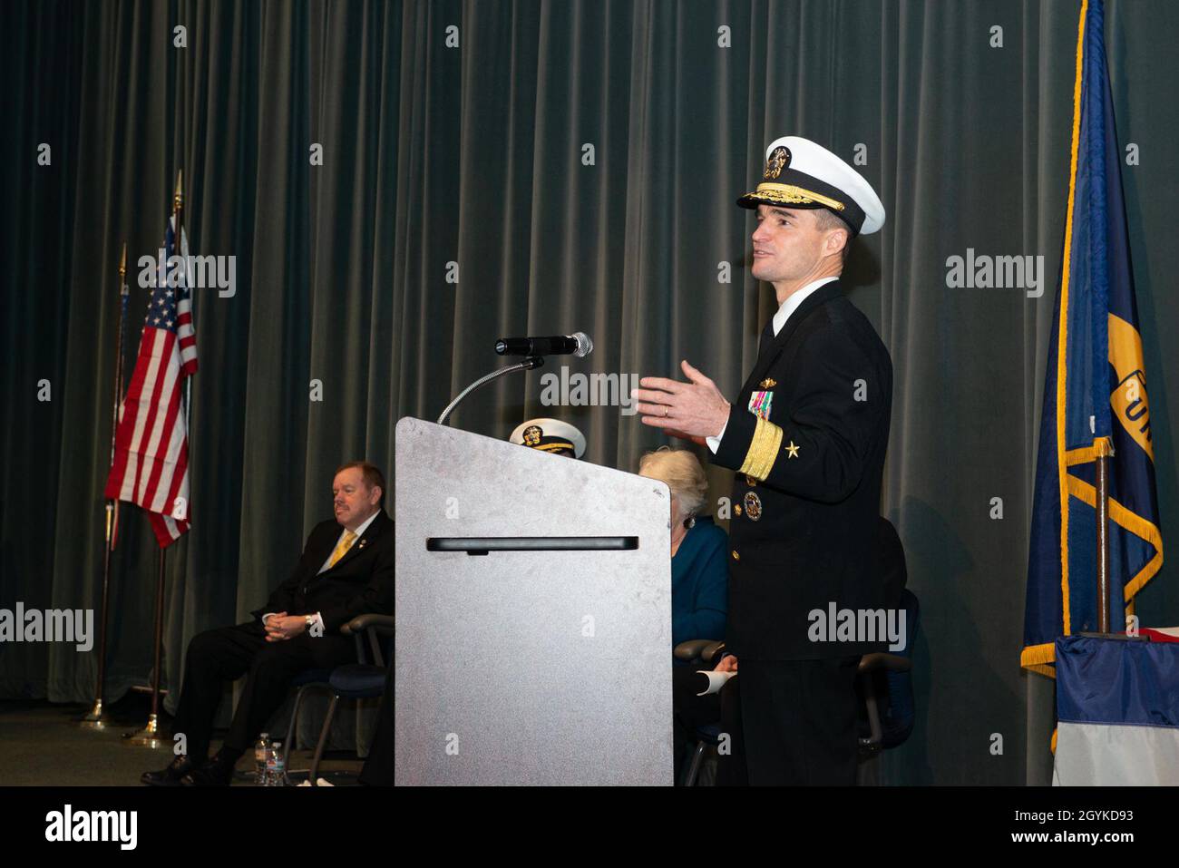 KEYPORT, Wash. (Jan. 17, 2020) Rear Adm. Douglas Perry, Commander ...