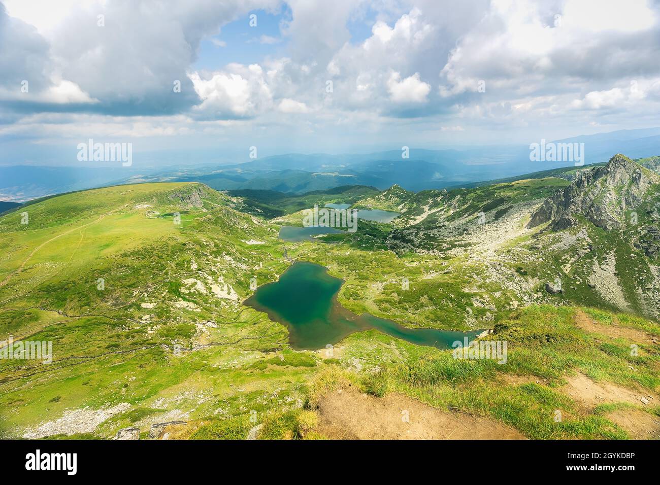 The Seven Rila Lakes ,Bulgaria Stock Photo - Alamy