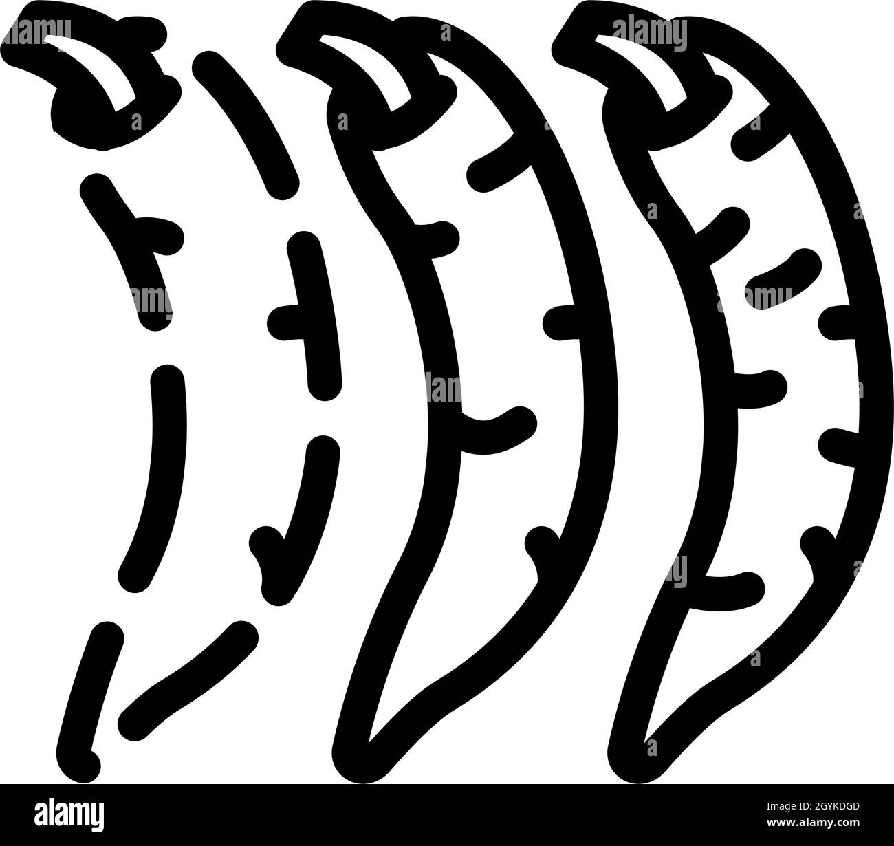 low spicy pepper food taste line icon vector illustration Stock Vector ...