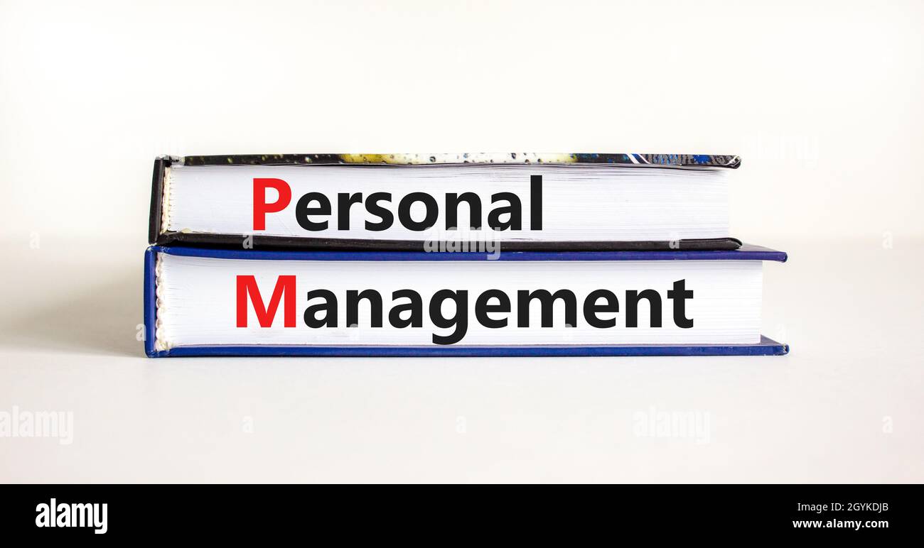 Personal management symbol. Concept words 'Personal management' on ...