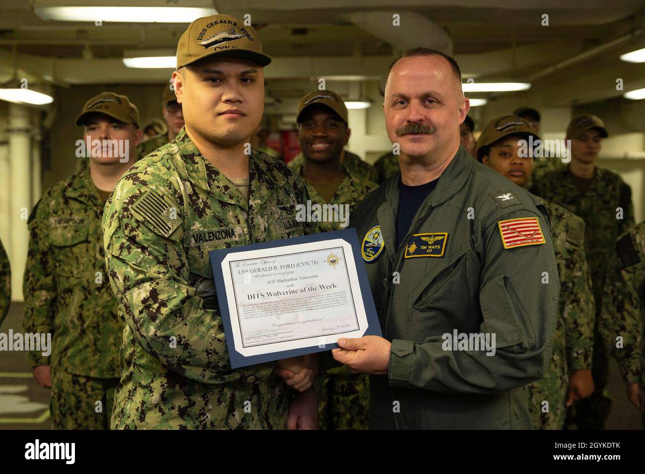 ATLANTIC OCEAN (Jan. 17, 2020) Aviation Ordnanceman 3rd Class Mark ...