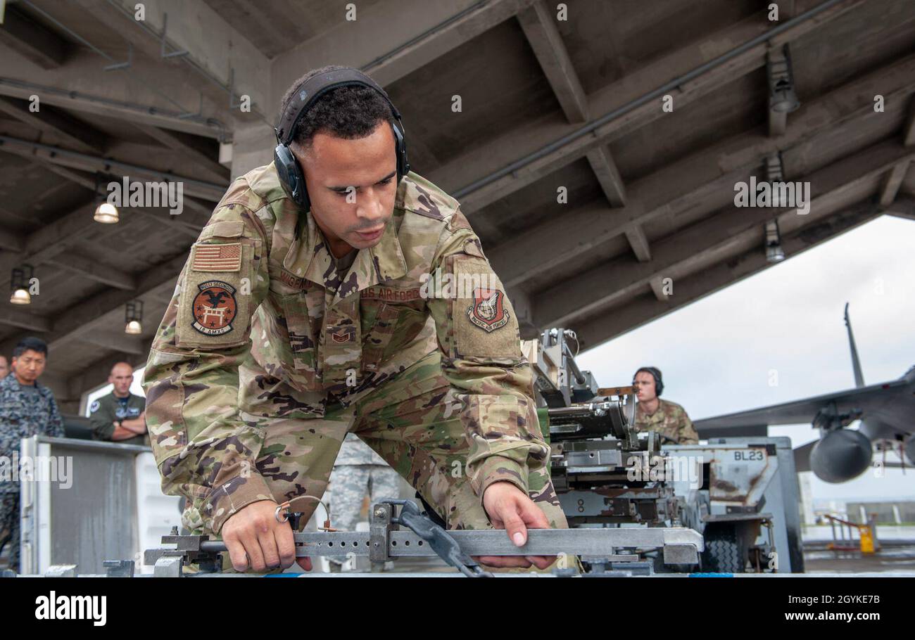 U.S. Air Force Staff Sgt. Jacob Wigfall, 44th Aircraft Maintenance Unit ...