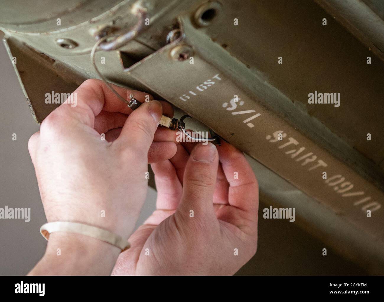 Senior Airman Gage Llewwllyn, 96th Aircraft Maintenance Squadron Red ...