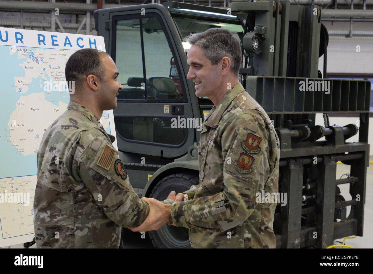U.S. Air Force Lt. Gen. Steven Basham, U.S. Air Forces in Europe-Air ...