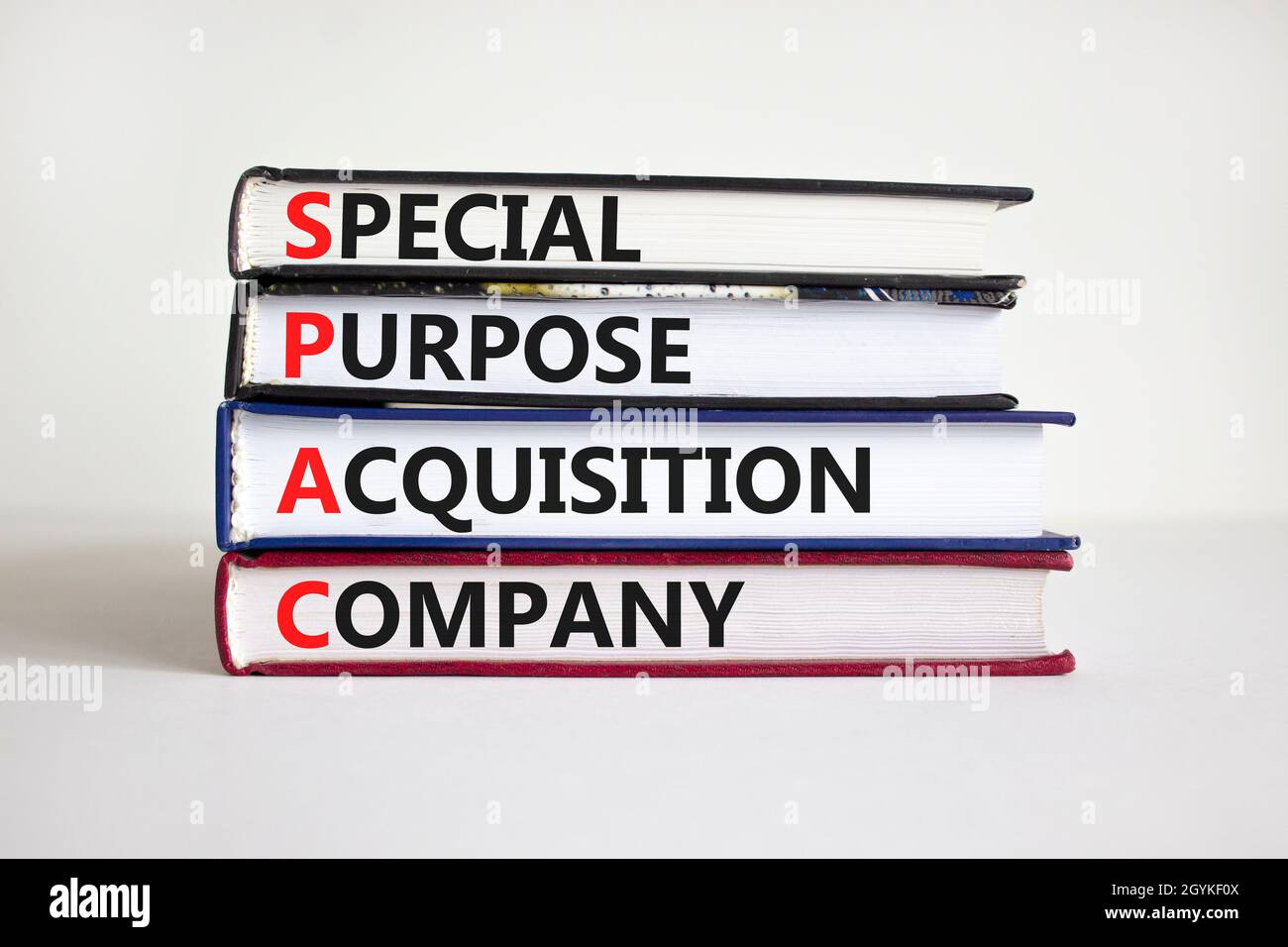 SPAC special purpose acquisition company symbol. Concept words 'SPAC ...