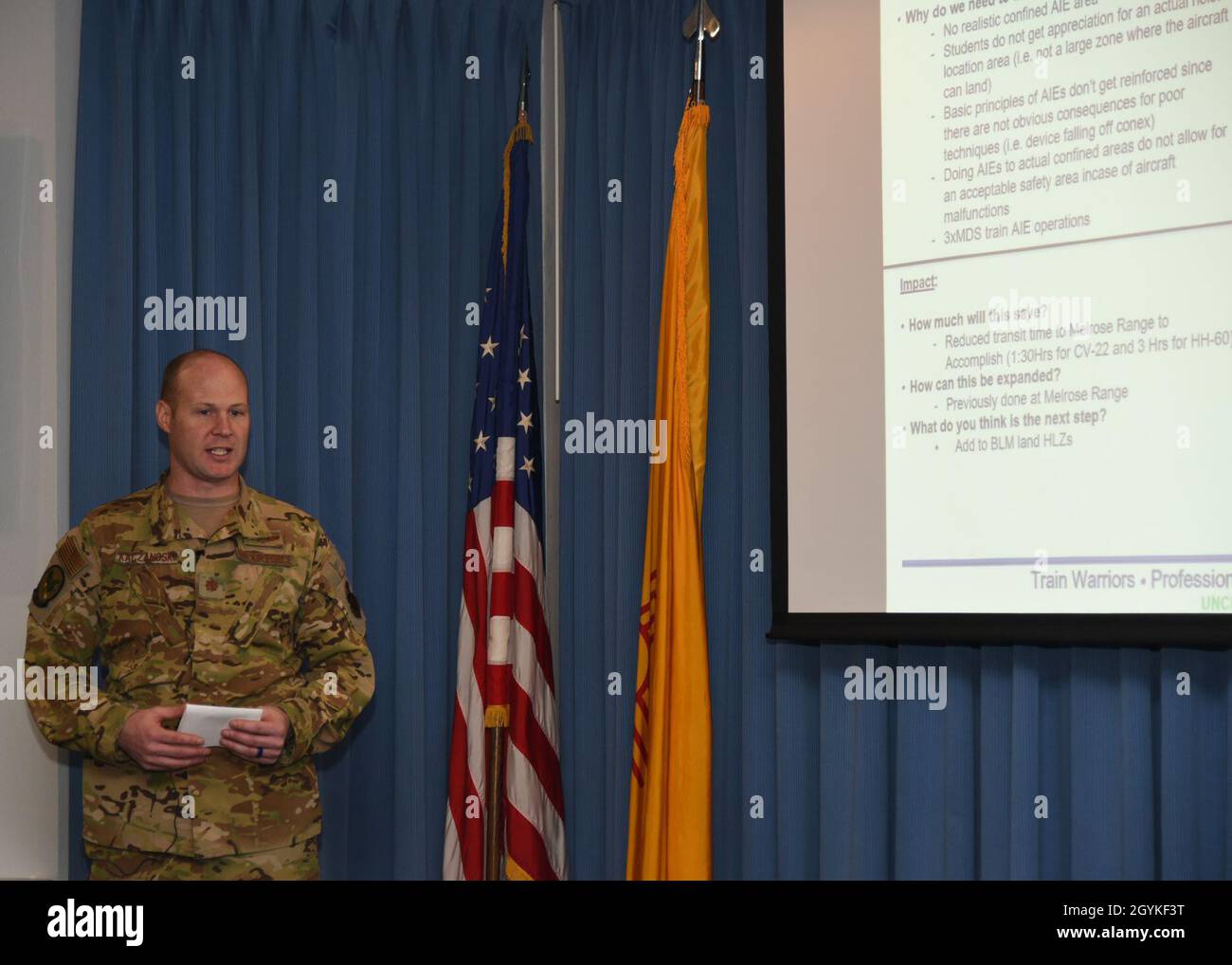 U.S. Air Force Maj. Jonathan E. Kaczanoski, 58th Training Squadron CV ...