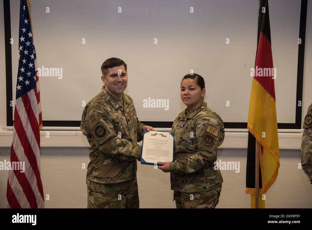 U.S. Air Force Technical Sgt. Heather R. Sanchez, 86th Security Forces ...