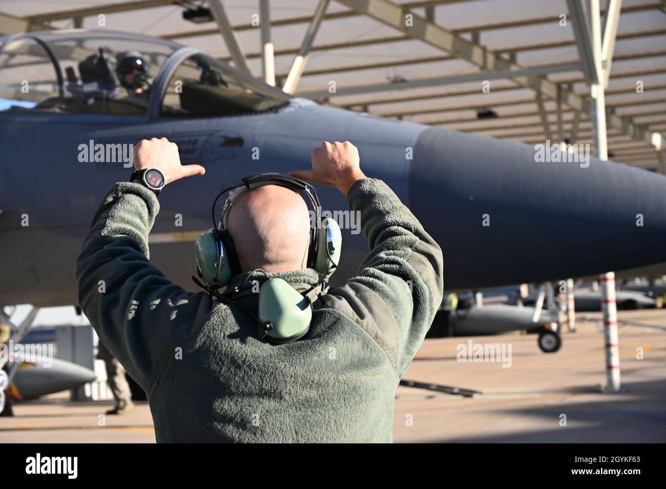U.S. Air Force Tech. Sgt. Zach Vaughan, a crew chief with the 173rd ...