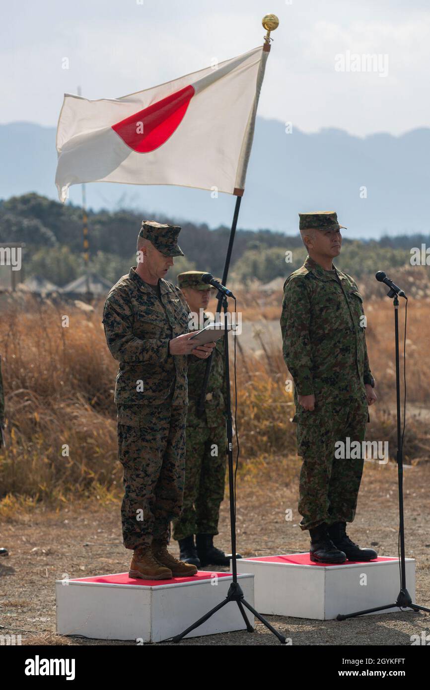 U.S. Marine Corps Col. Robert Brodie, commanding officer of the 31st ...