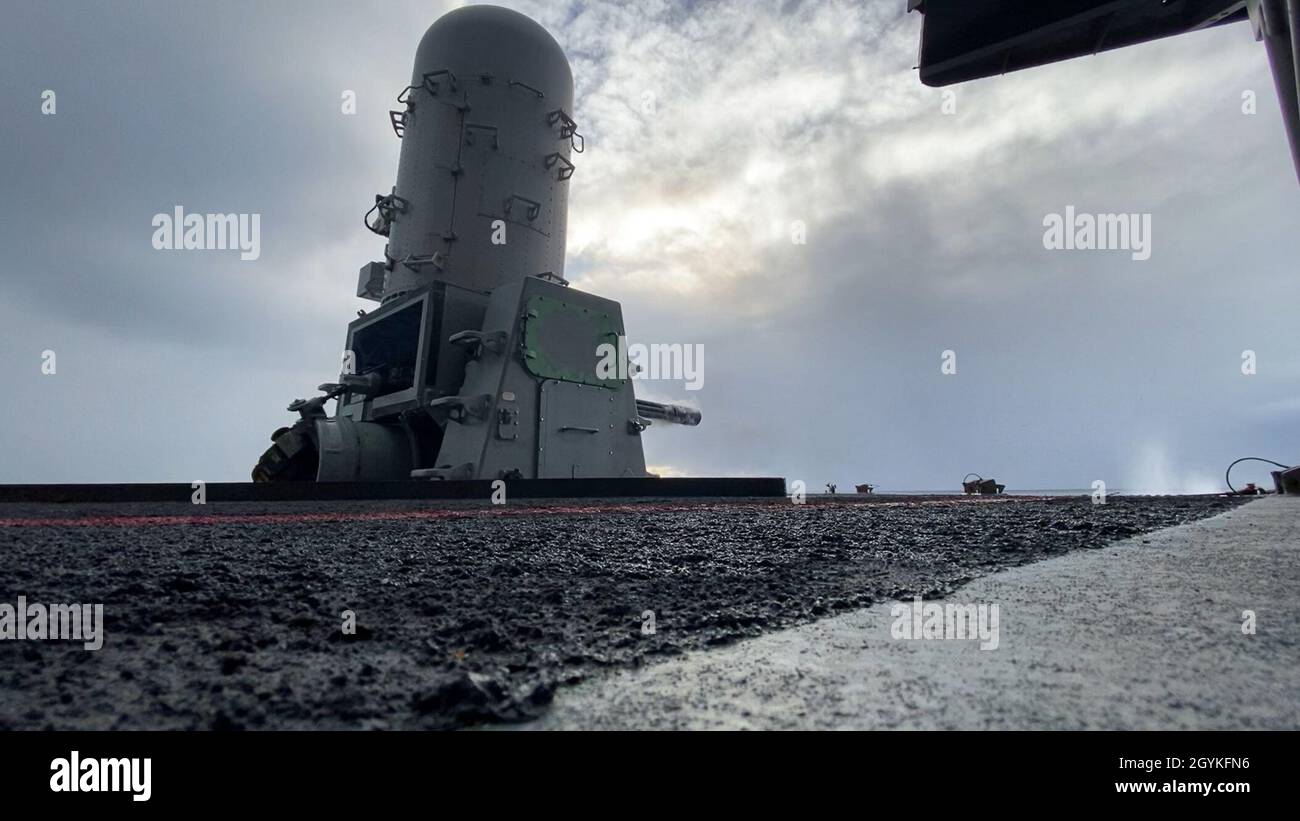 200118-N-QD512-1082 ATLANTIC OCEAN (Jan. 18, 2020) A Phalanx close-in ...