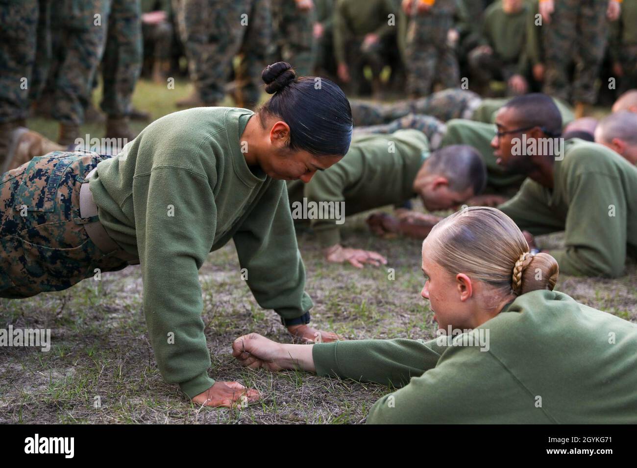 Marines with Hotel Company, 2nd Recruit Training Battalion, Compete in ...