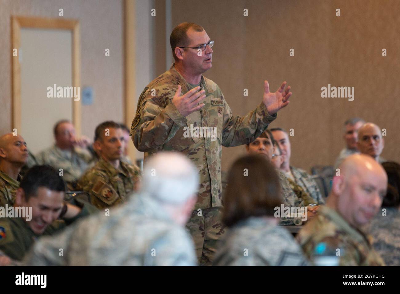 U.S. Air Force Master Sgt. Keith Ford, of the 146th Security Forces ...