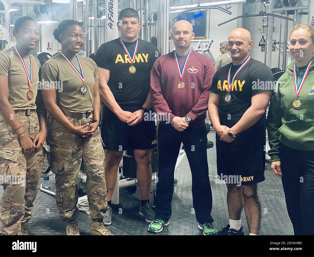 Muleskinner Soldiers participated in a weightlifting competition which ...