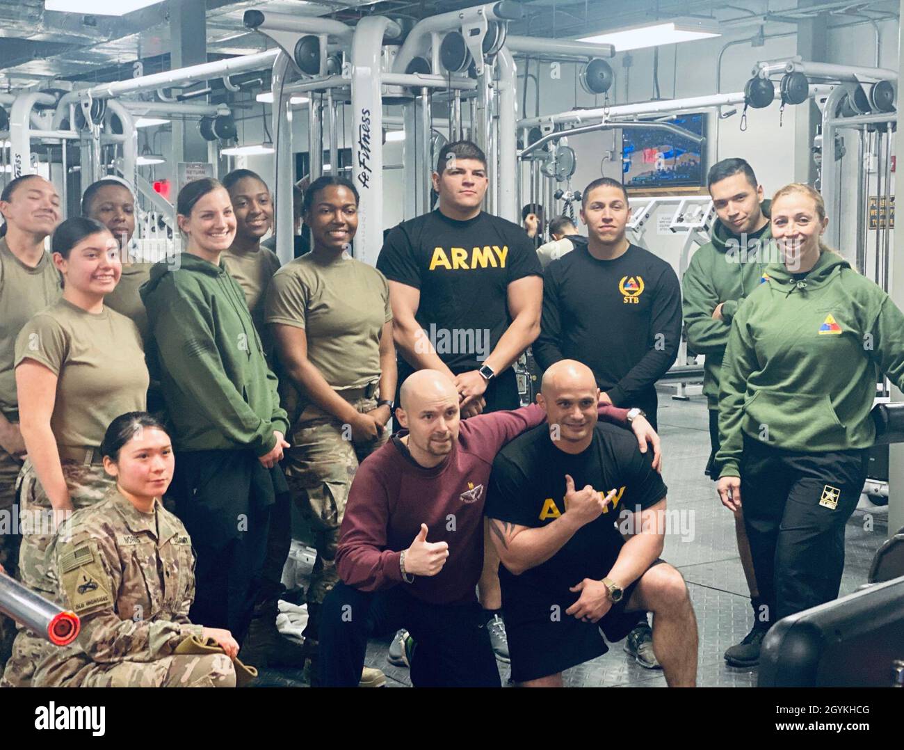 Muleskinner Soldiers participated in a weightlifting competition which ...