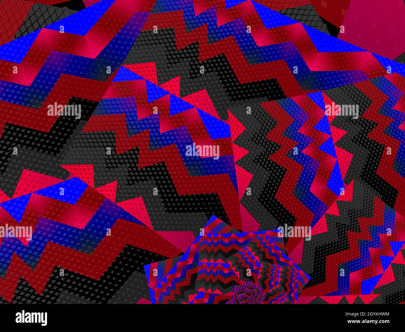 Pattern of spiral lines digital movement background Stock Photo - Alamy
