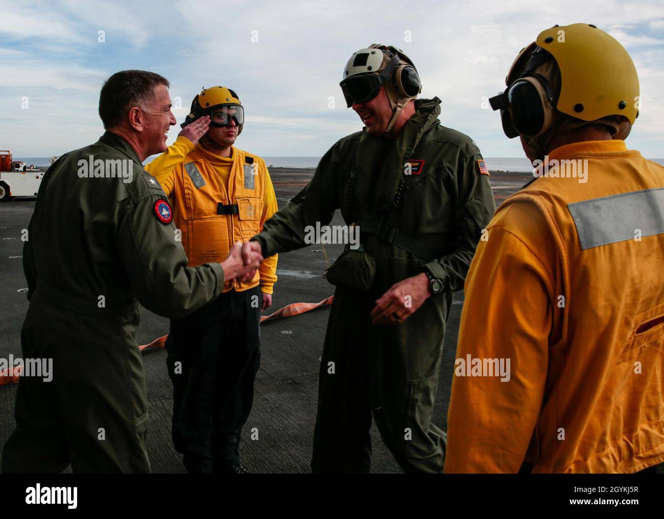 200119-N-MM912-2033 PACIFIC OCEAN (Jan. 19, 2020) Rear Adm. Michael ...