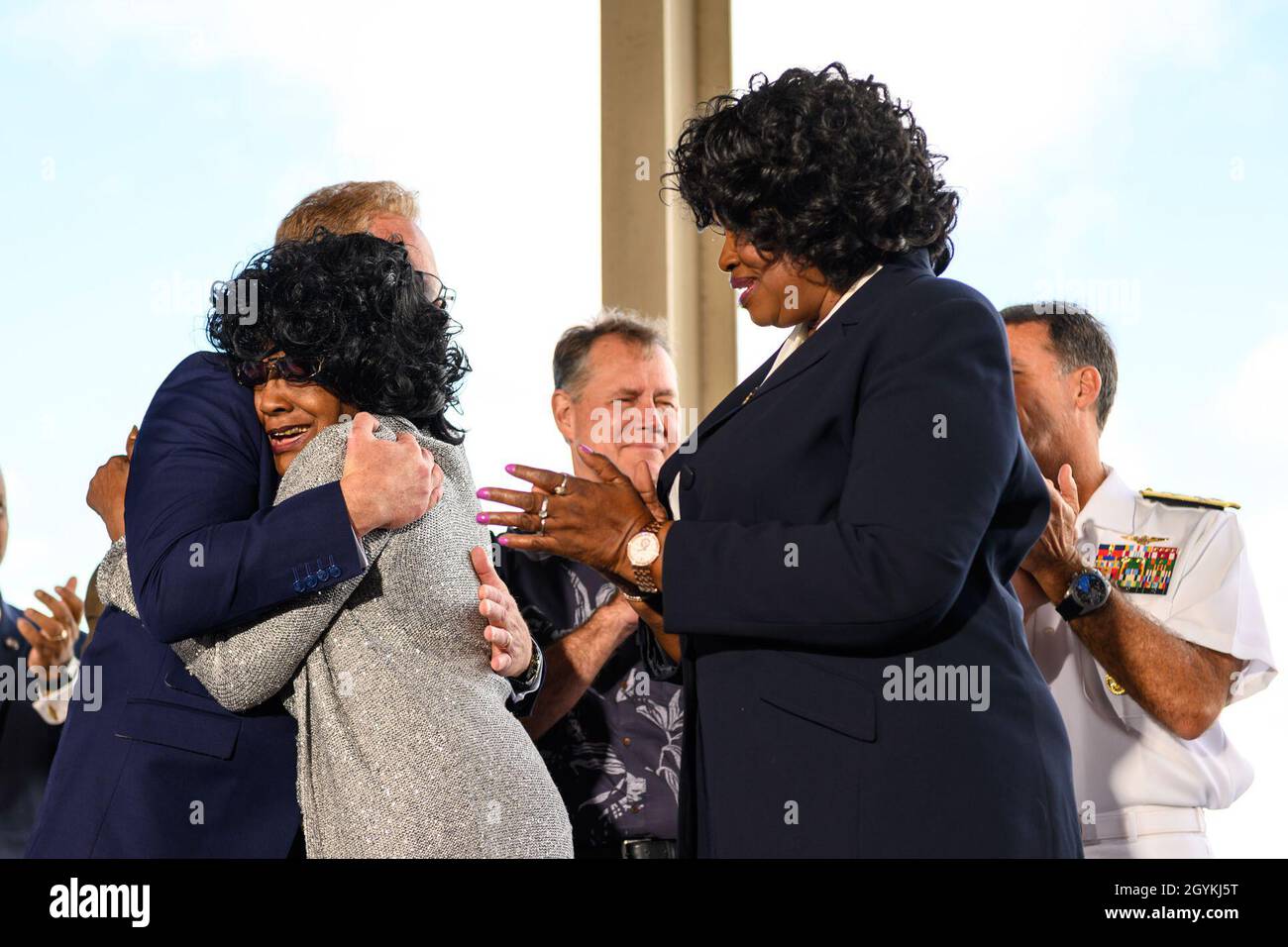 200120-N-PM193-2283 PEARL HARBOR (Jan. 20, 2020) Brenda Haven, niece of ...