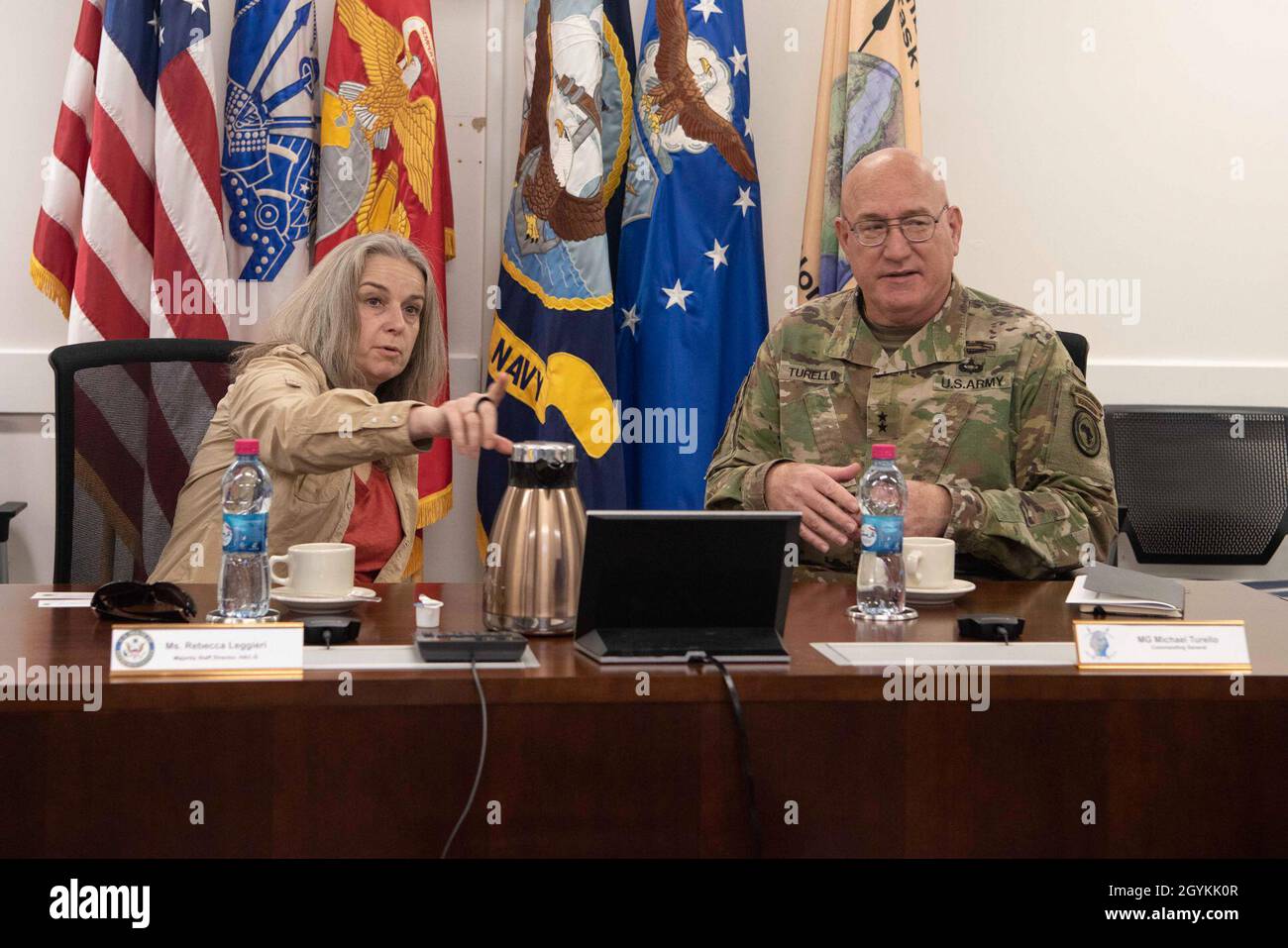 U.S. Army Maj. Gen. Michael D. Turello, commanding general, Combined ...
