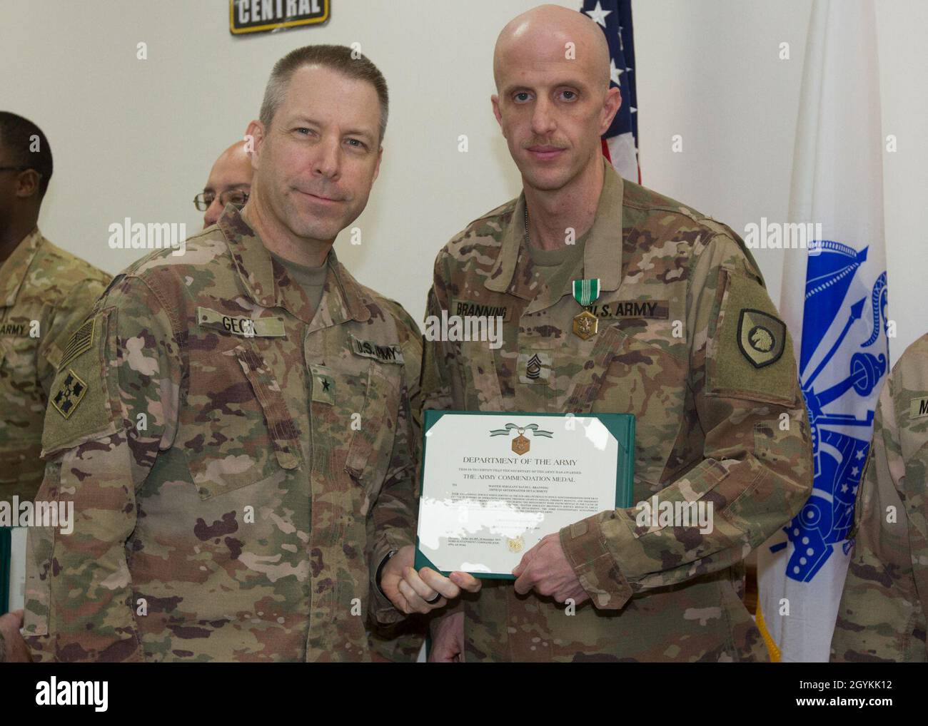 Brig. Gen. Howard Geck, deputy commanding general, Operational Command ...