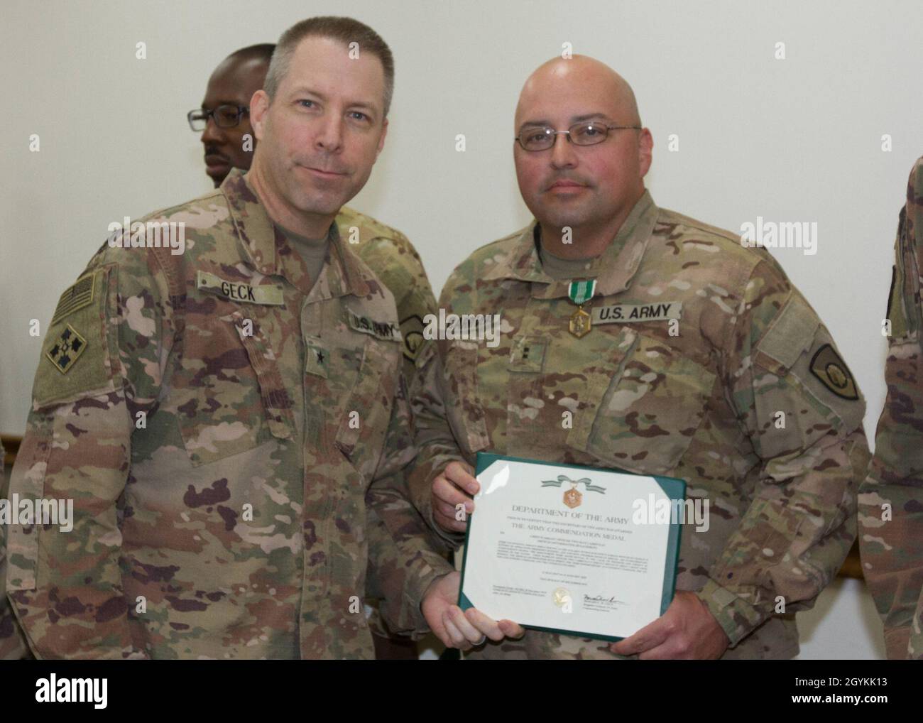 Brig. Gen. Howard Geck, deputy commanding general, Operational Command ...