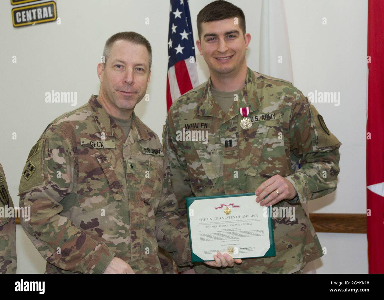 Brig. Gen. Howard Geck, deputy commanding general, Operational Command ...