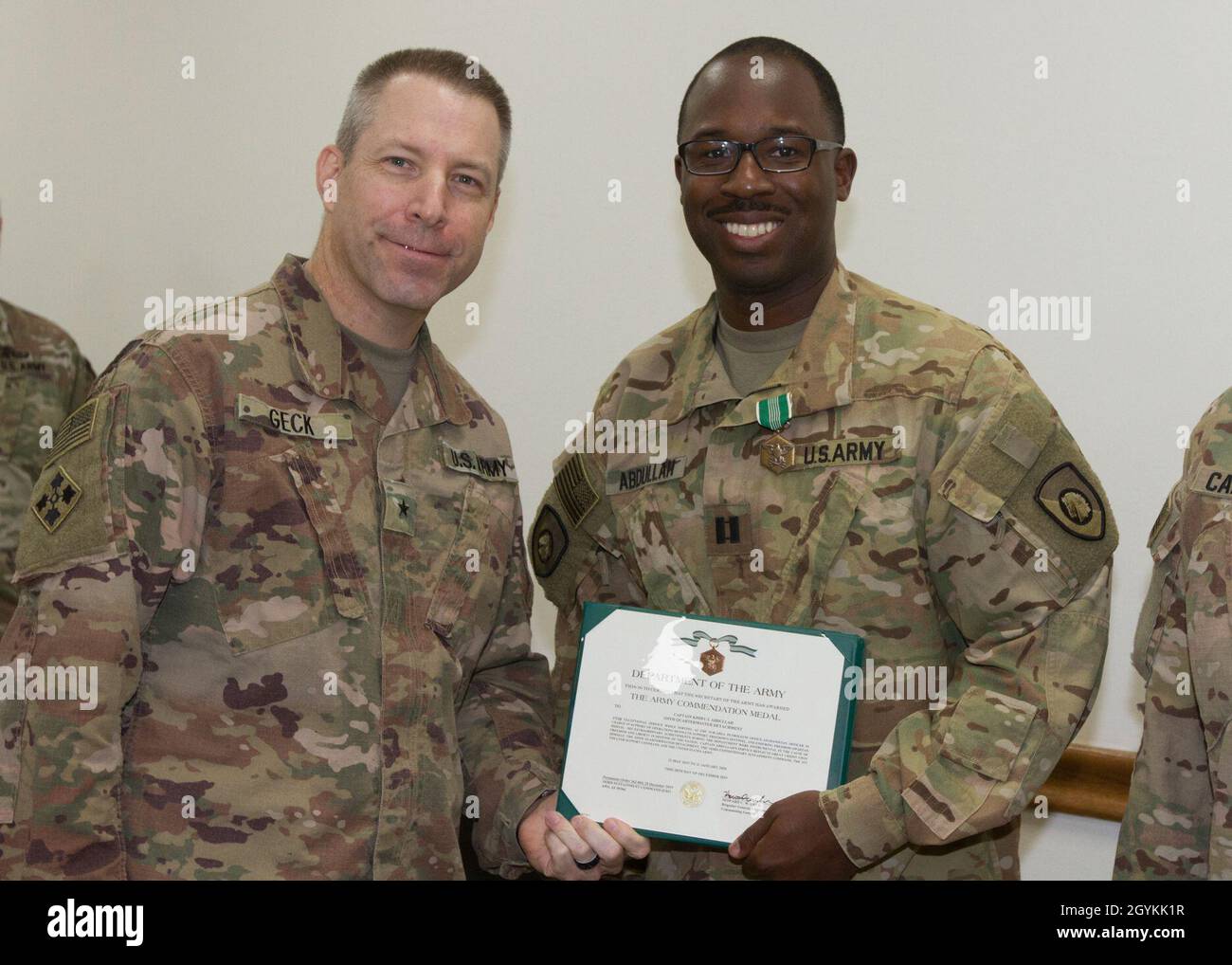 Brig. Gen. Howard Geck, deputy commanding general, Operational Command ...