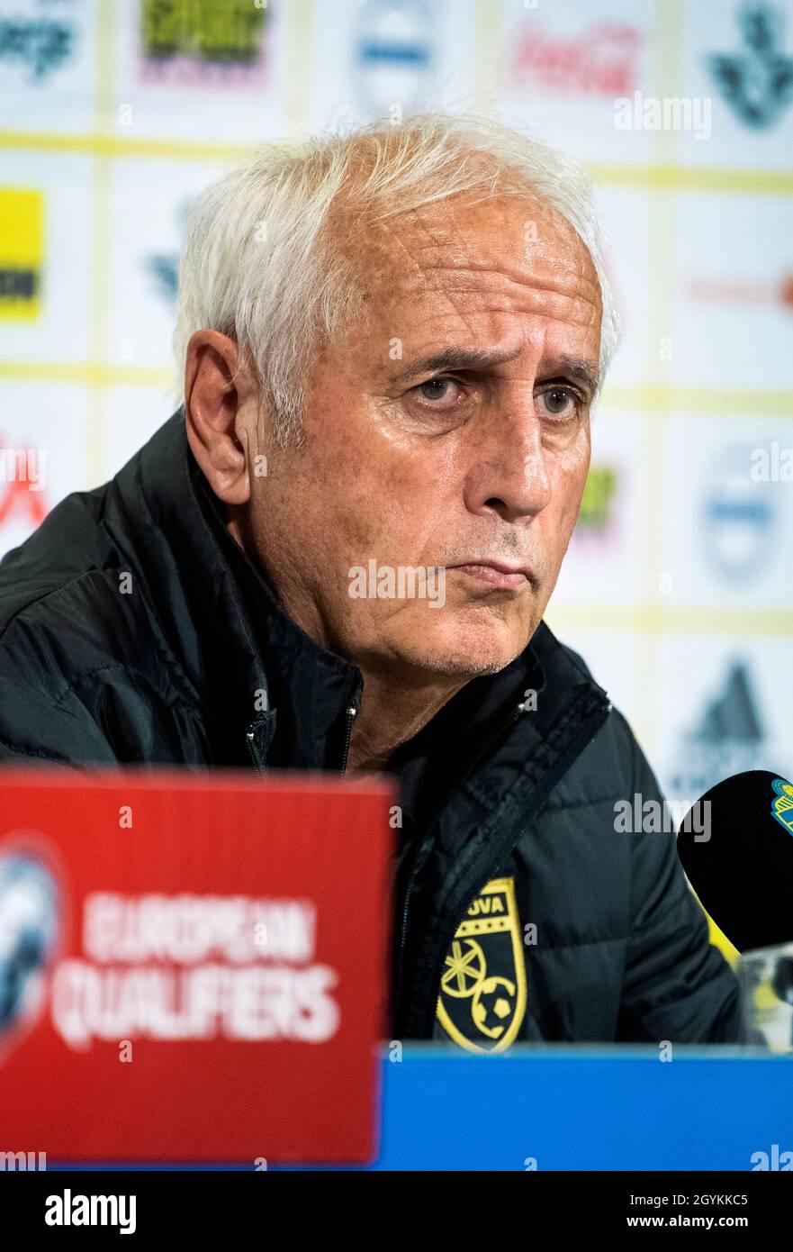Bernard Challandes, head coach of Kosovo's national football team ...