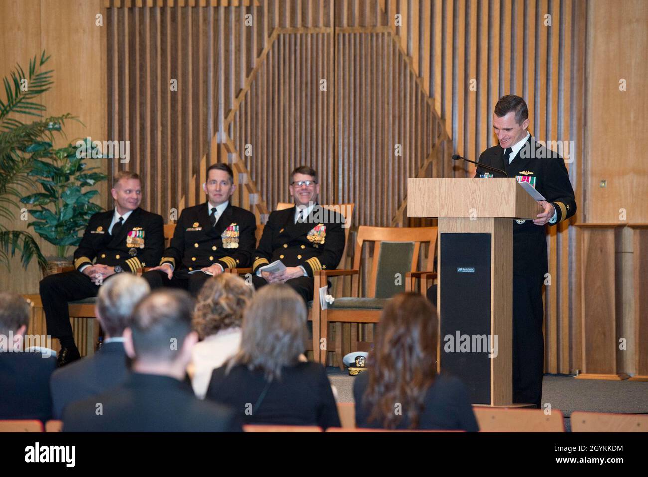 KEYPORT, Wash. (Jan. 21, 2020) Rear Adm. Doug Perry, Commander ...