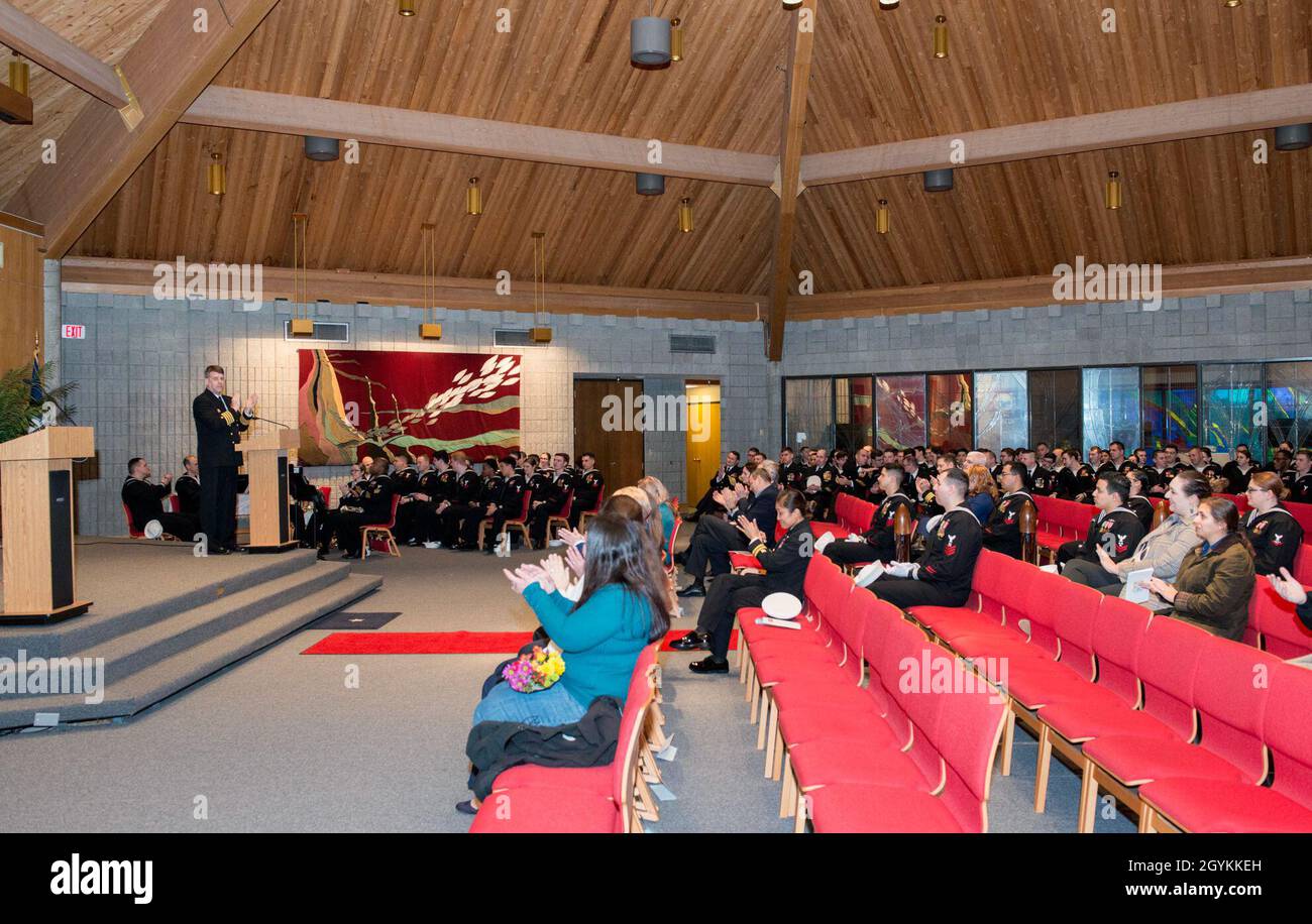 KEYPORT, Wash. (Jan. 21, 2020) Capt. Andy Kimsey, from Kalamazoo ...