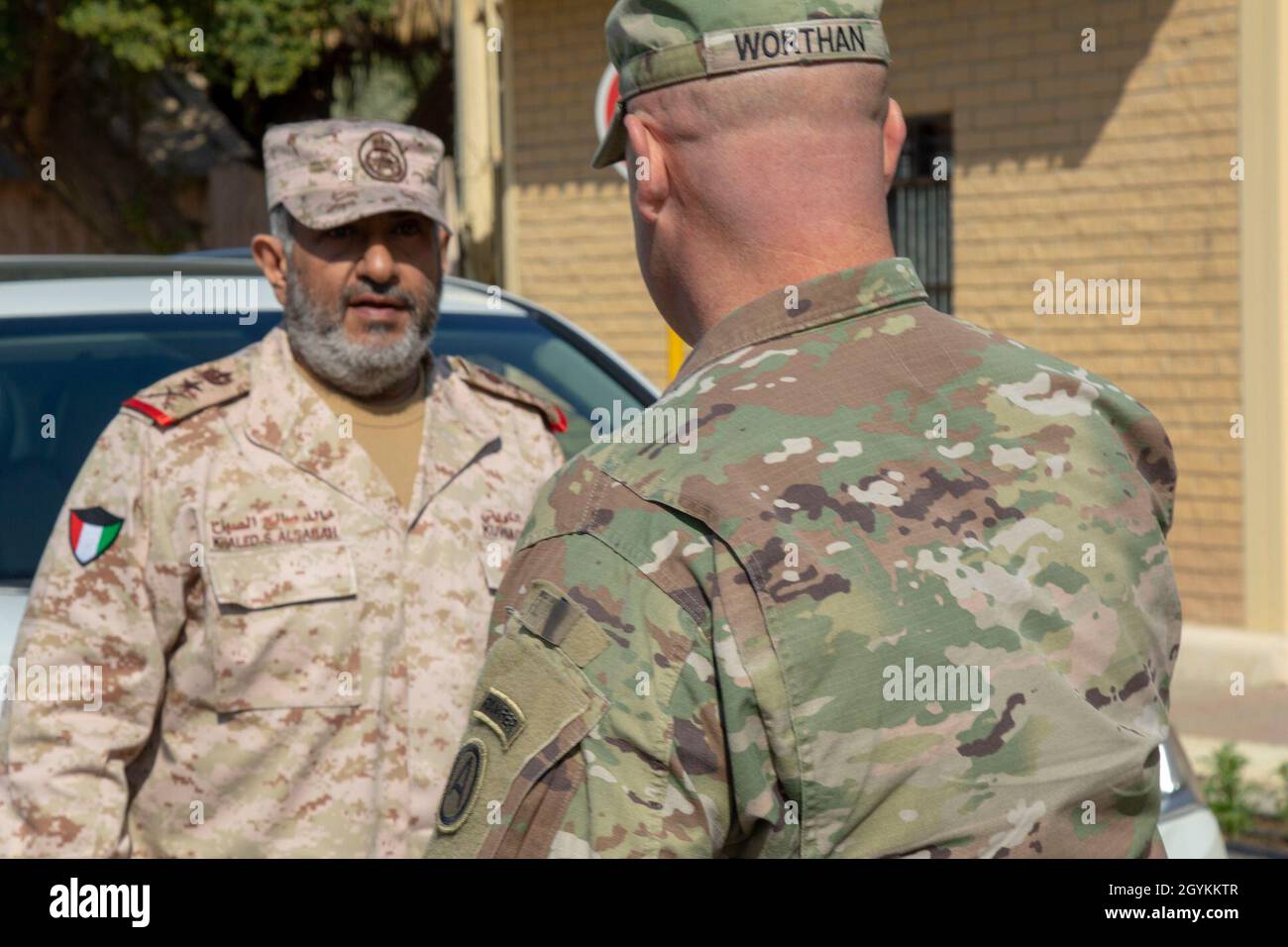 Kuwait Land Forces Lt. Gen. Khaled Saleh Al-Sabah, Kuwait deputy ...