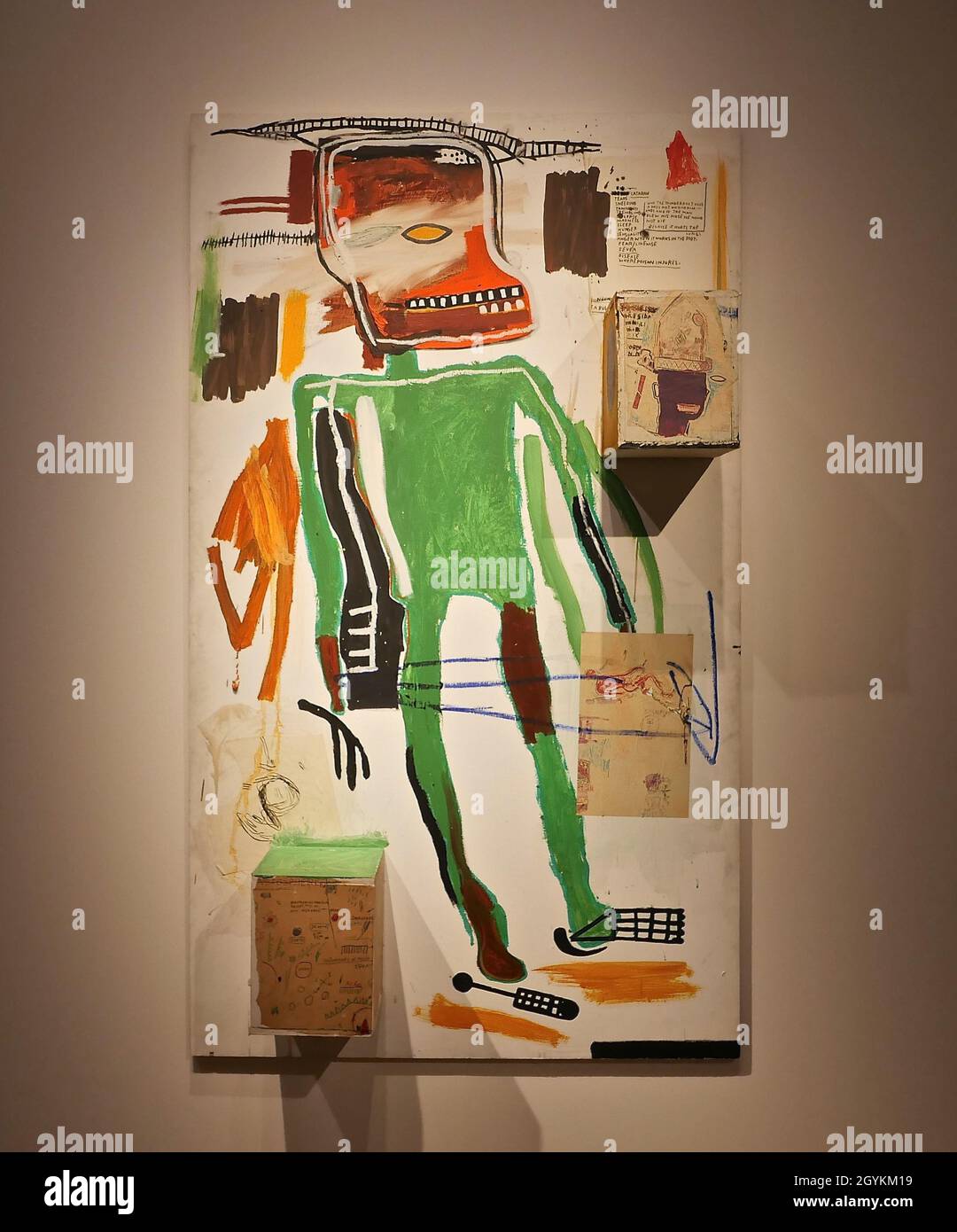 Works by Jean-Michel Basquiat , Peter Doig ,david Hockney , Bridget ...