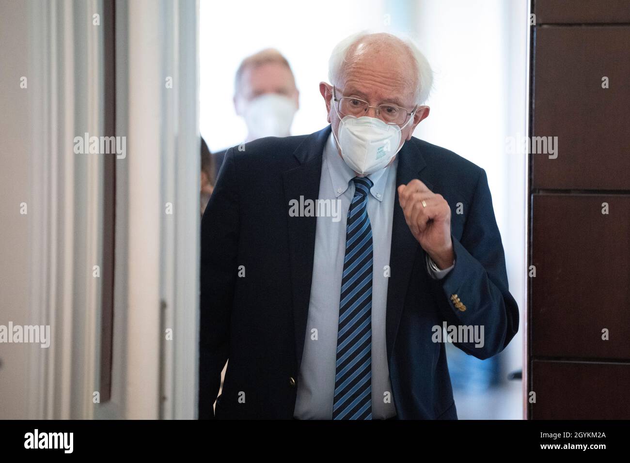 Washington DC, United States. 08th Oct, 2021. Senator Bernie Sanders (I ...