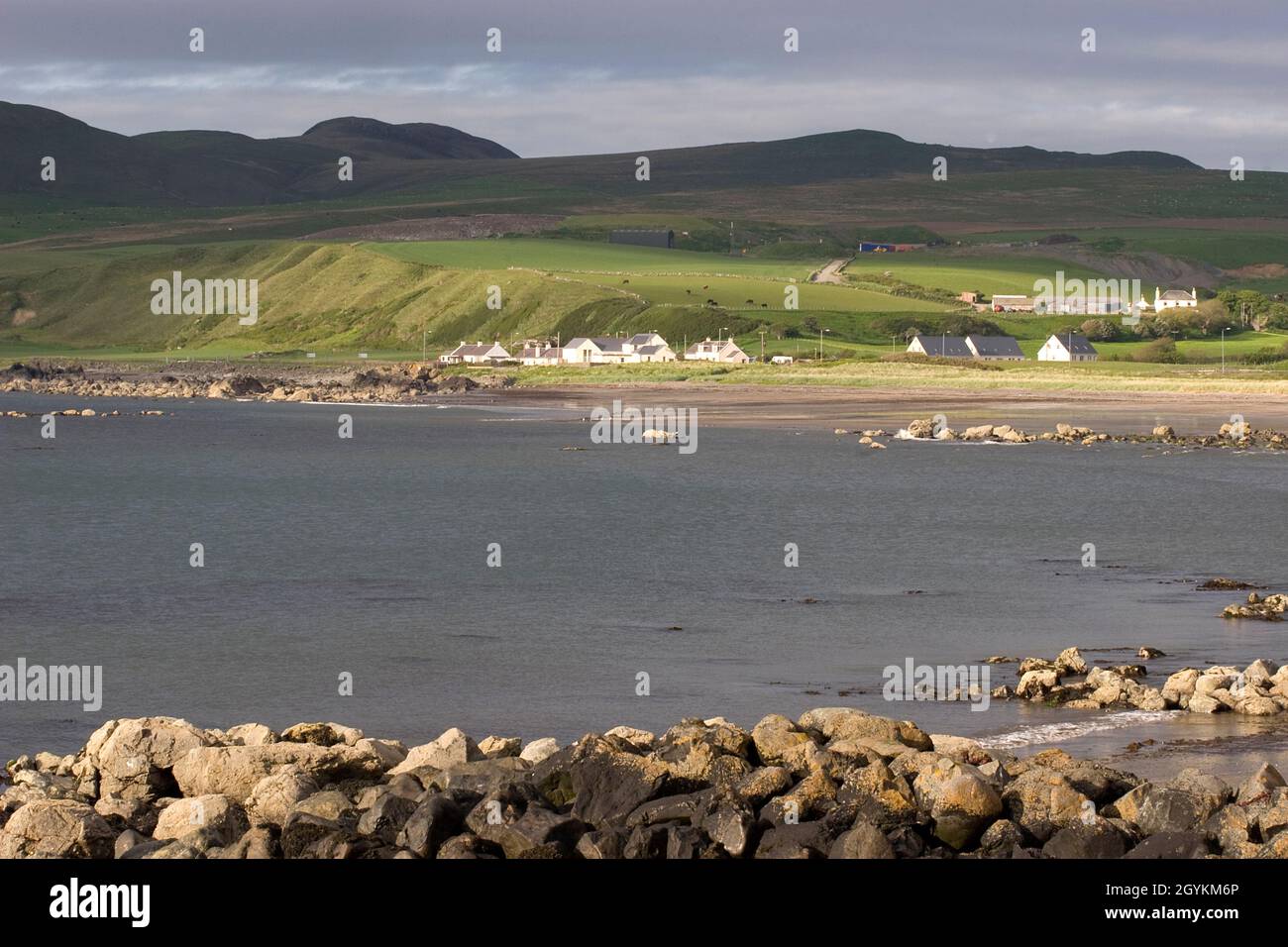 Lendalfoot & Carlton Bay, Carrick, South-West Ayrshire, Scotland Stock ...