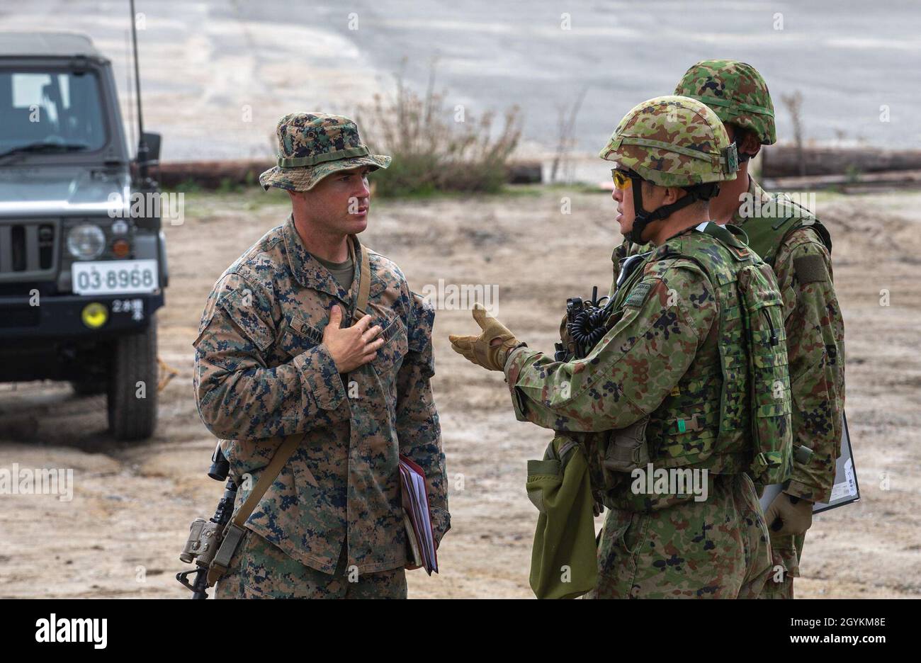 U.S. Marine Corps 1st Lt. Andrew Cannon, a company commander with 2nd ...