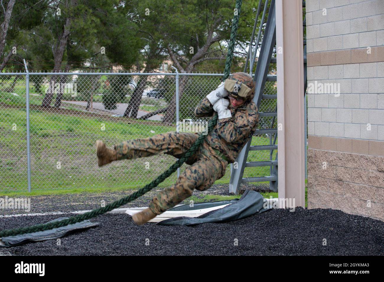 U.S. Marine Corps Lance Cpl. James Henderson, a rifleman with 2nd ...