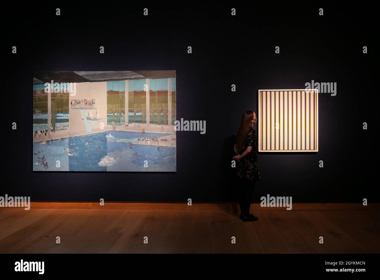 Works by Jean-Michel Basquiat , Peter Doig ,david Hockney , Bridget ...