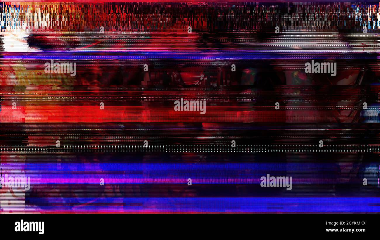 Glitch transition overlay hi-res stock photography and images - Alamy