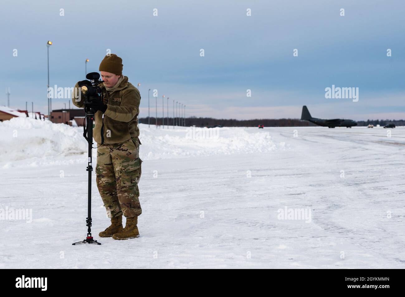 U.S. Air Force Airman 1st Class Victoria Hadden, 1st Combat Camera ...