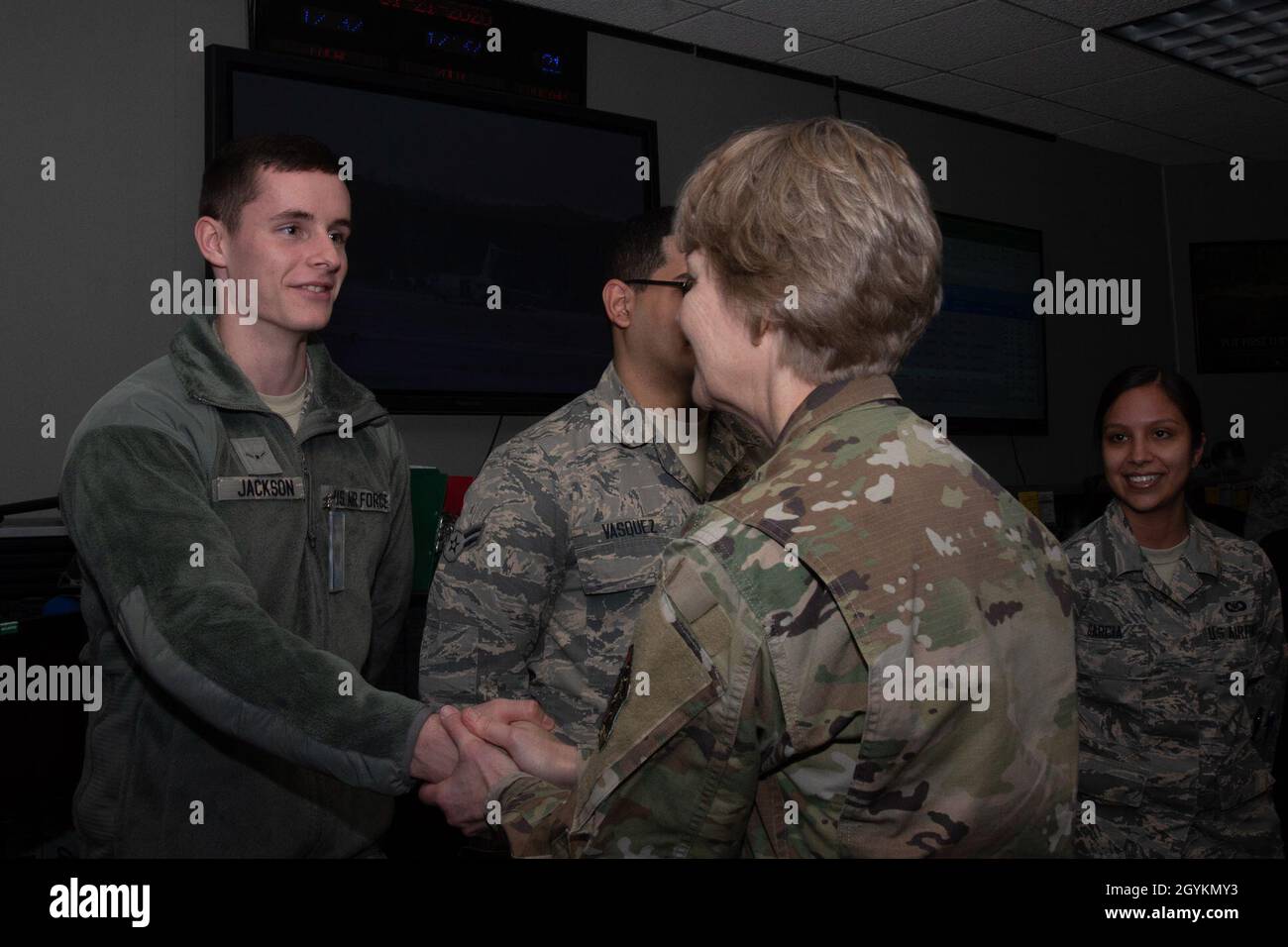 General Maryanne Miller and Chief Greene visited the 43rd Air Mobility ...