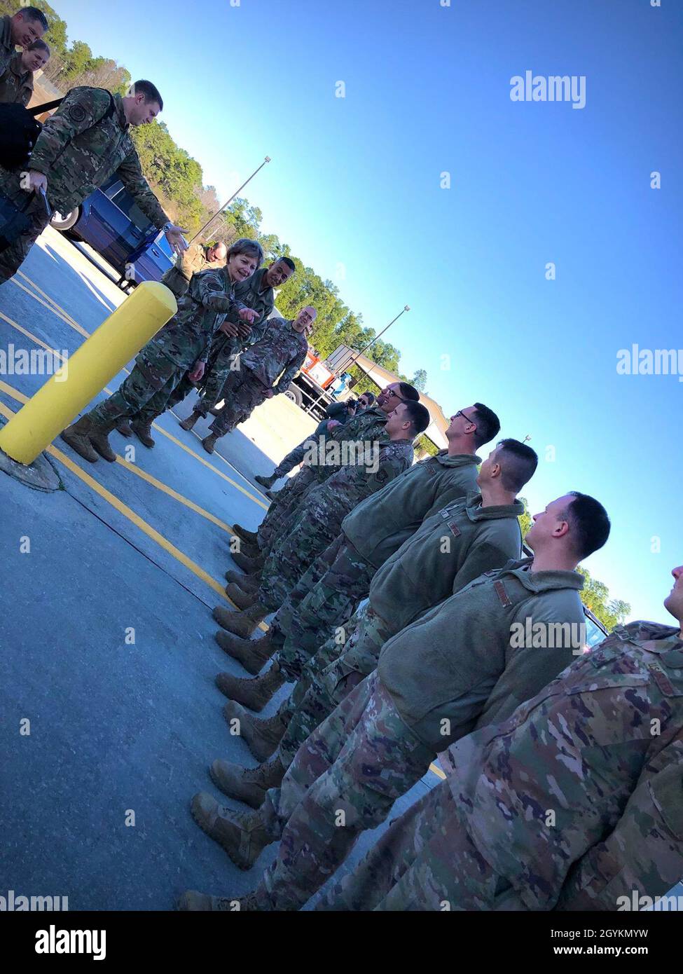 General Maryanne Miller and Chief Greene visited the 43rd Air Mobility ...