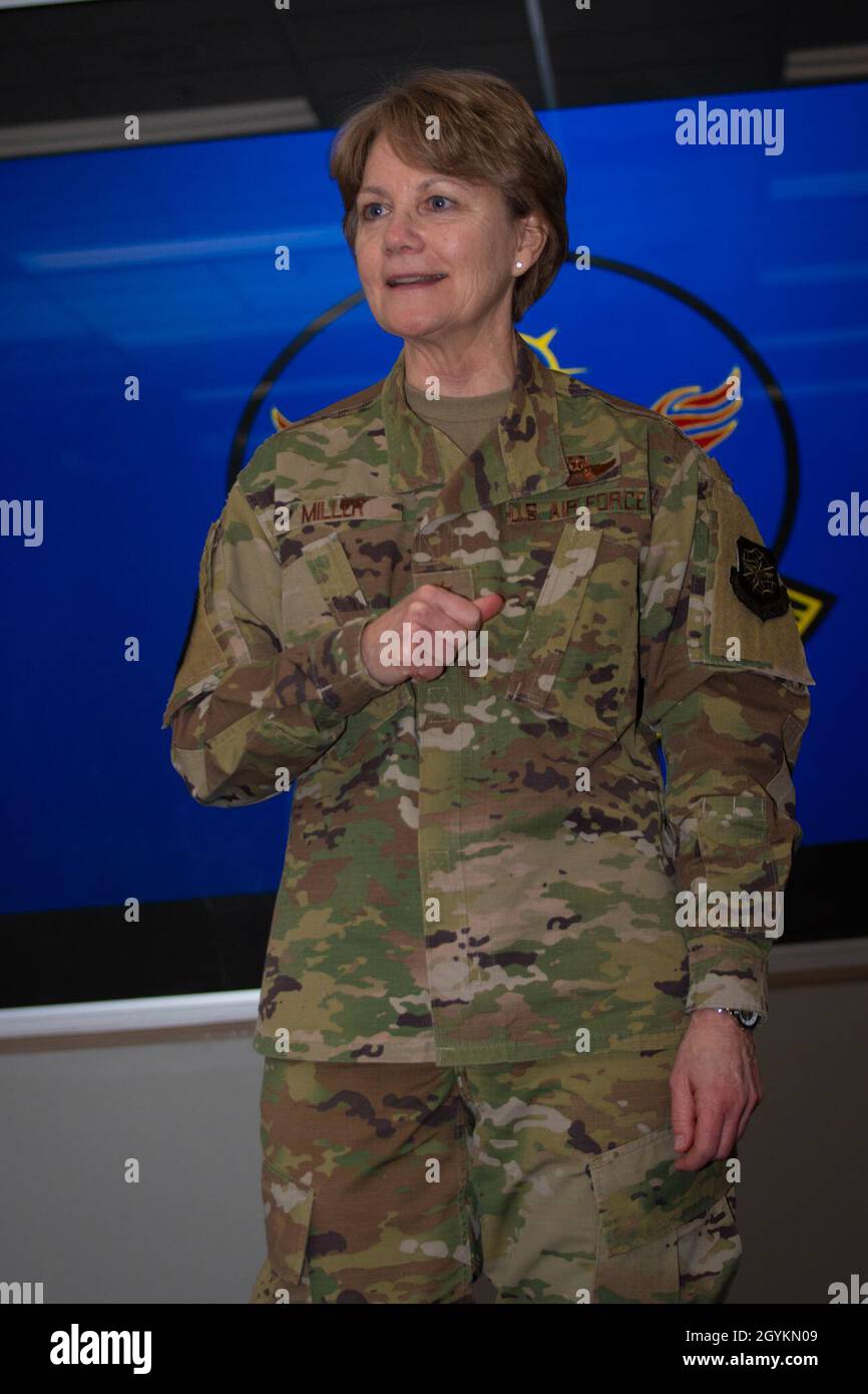 General Maryanne Miller and Chief Greene visited the 43rd Air Mobility ...